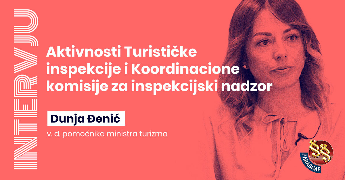Aktivnosti Turističke inspekcije | Dunja Đenić