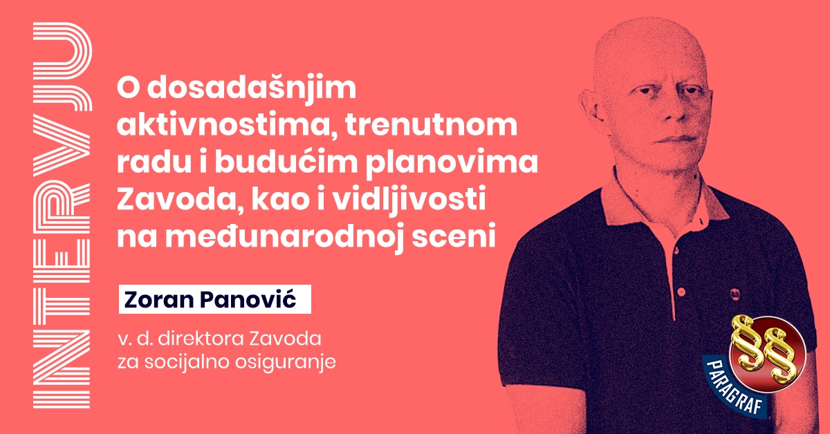 O dosadašnjim aktivnostima, trenutnom radu i budućim planovima Zavoda ...